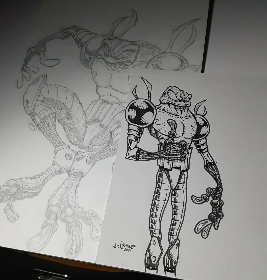 Fan Art by drCROWLEE - Amphibionix